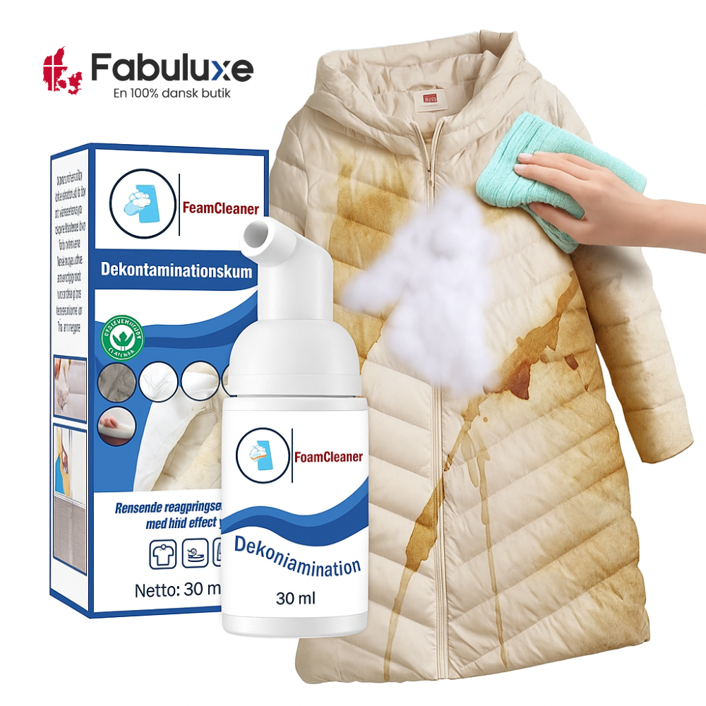 FoamCleaner™ | Hurtig pletfjerner uden vand og skrubning! – Nordiluxe ...